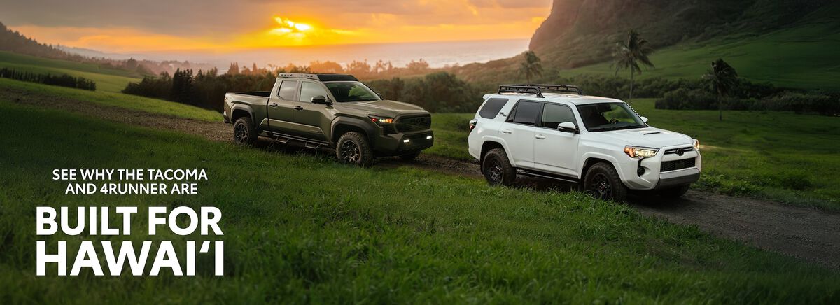 Toyota Hawaii - New Toyota Cars, Trucks, SUVs & Hybrids